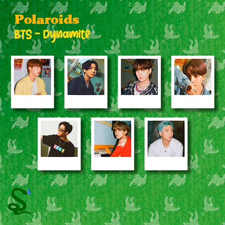 Polaroids BTS (Dynamite) | Shopee Brasil