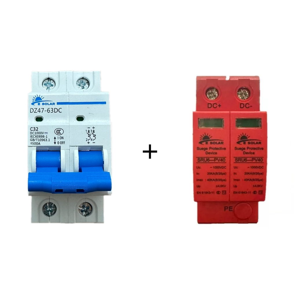 Kit Stringbox Solar 1un Dps 2p Cc 1000v + 1un Disj 2p Cc 32a | Shopee ...