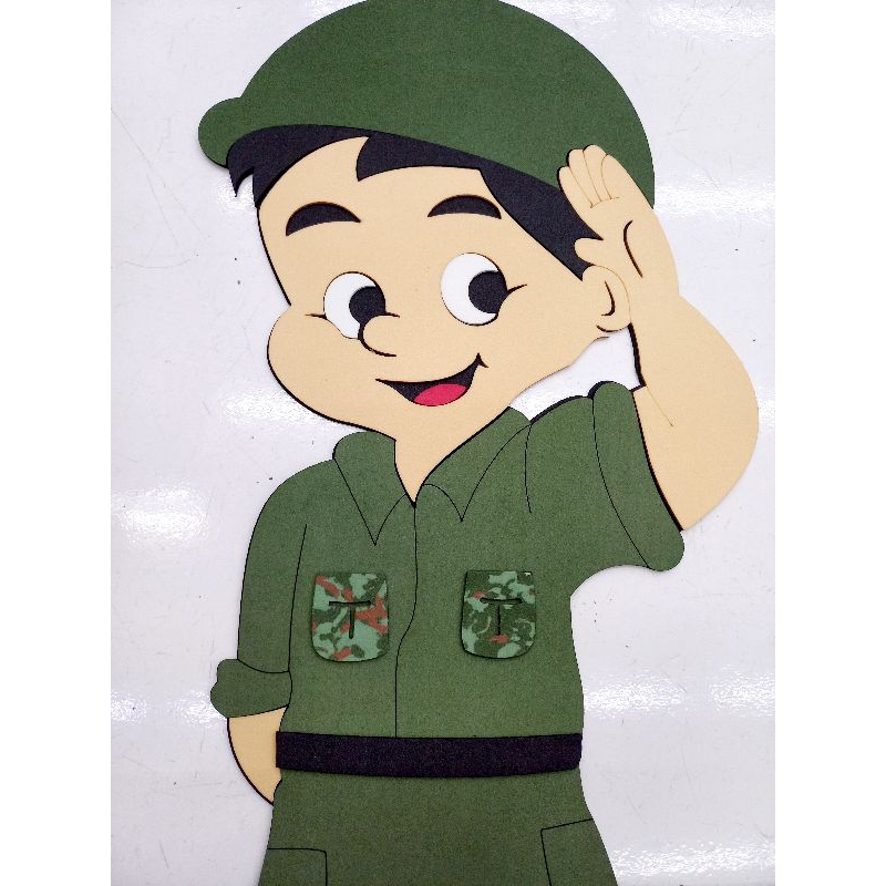 painel de eva Soldadinho, soldado | Shopee Brasil