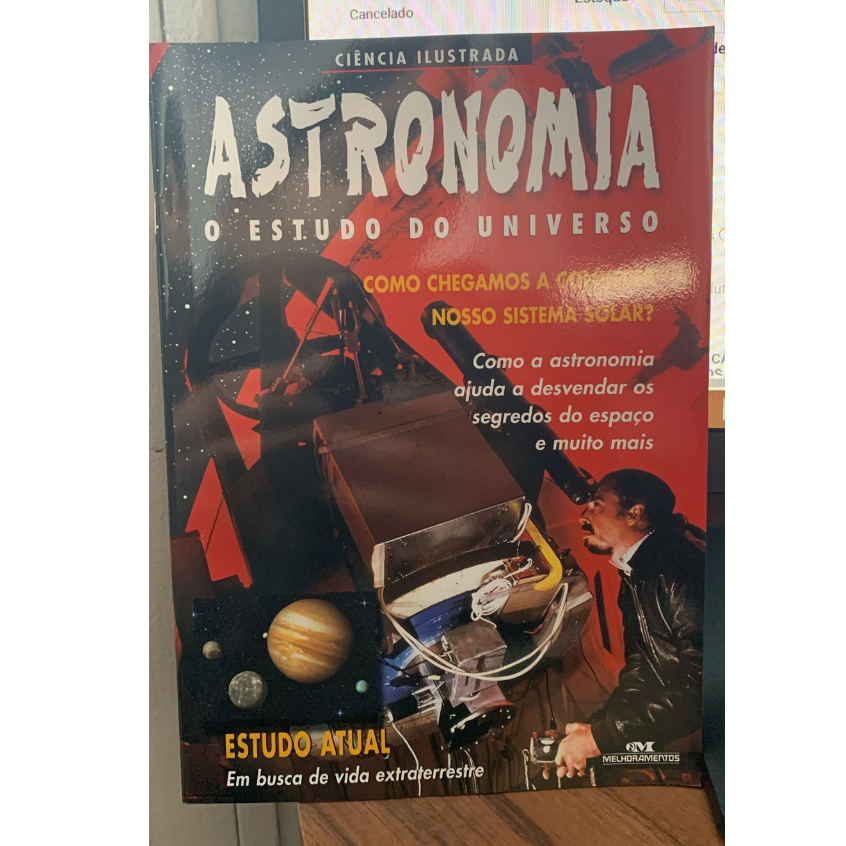 LIVRO CIÊNCIA ILUSTRADA - ASTRONOMIA - O ESTUDO DO UNIVERSO - TERRY ...