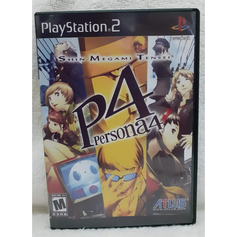 Persona 4 - PS2 - Obs: R1 | Shopee Brasil