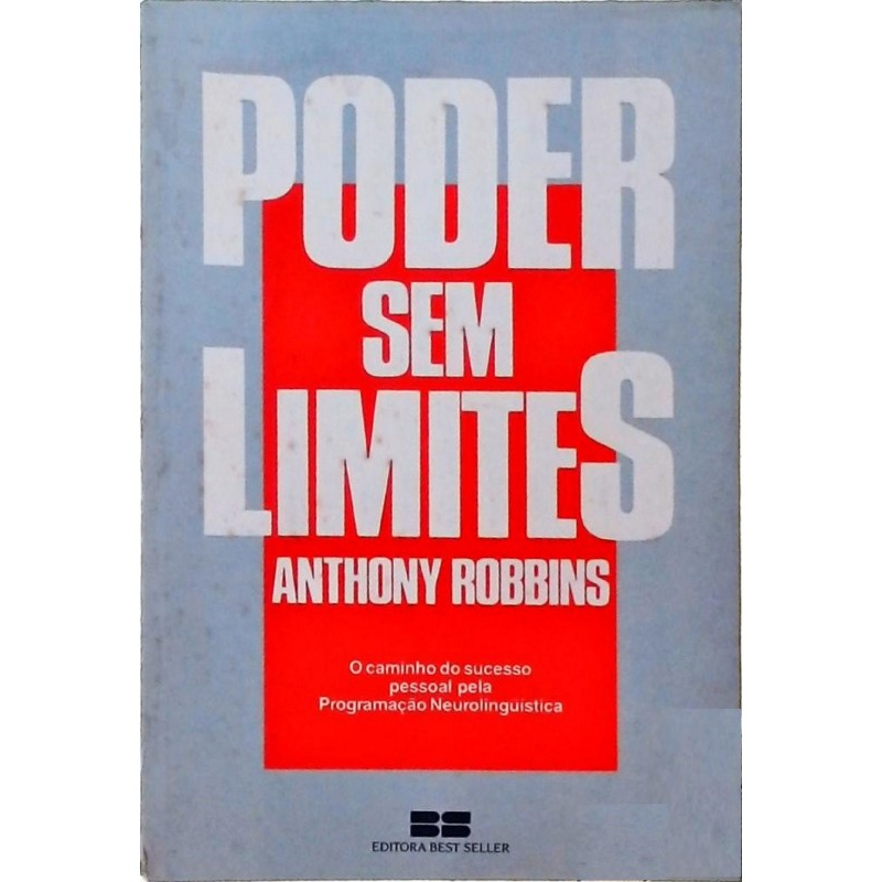 PODER SEM LIMITES - ANTHONY ROBBINS | Shopee Brasil