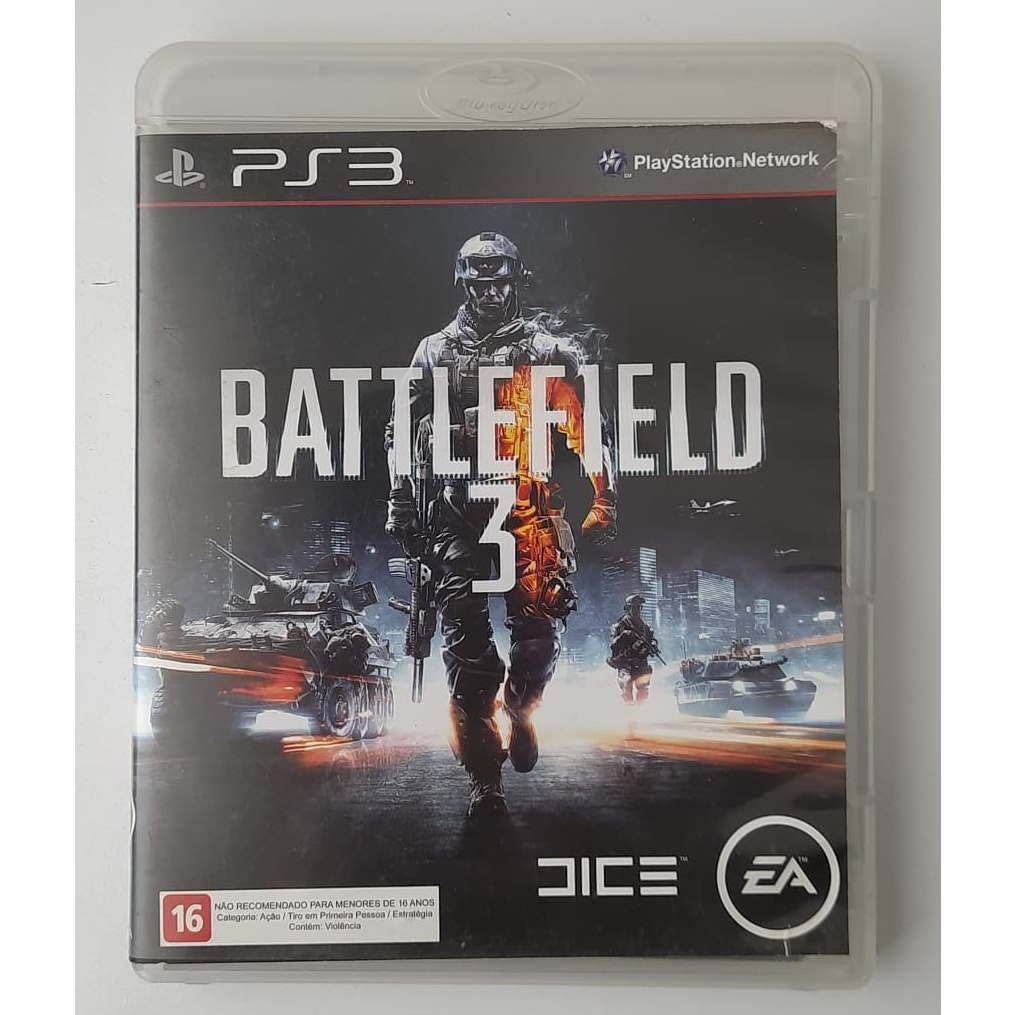 Battlefield 3 PS3 Jogo Original Em Mídia Física Disco | Shopee Brasil