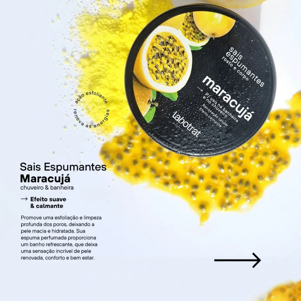 Kit Banho Labotrat de Maracujá (Renovação Celular & Efeito Calmante ...