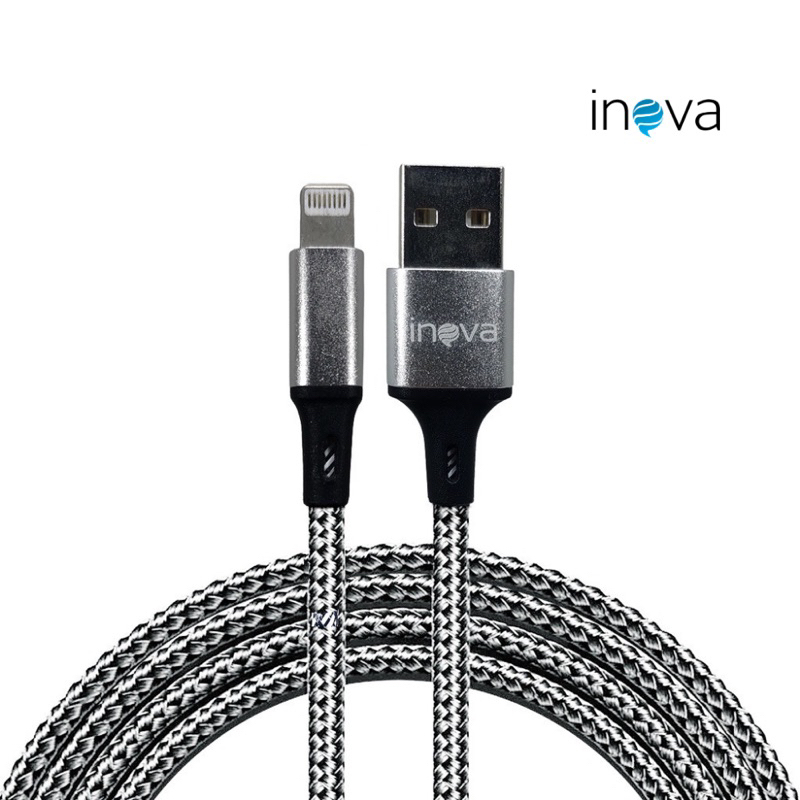 Cabo Inova Original USB 2.4a V8 / Tipo C / IOS 1M Carga Rápida / Cabo ...