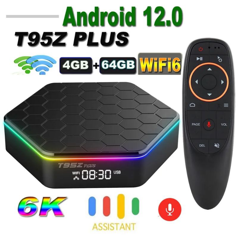 SmarTv box 4k Android 12 64 giga bluetooth Wi-Fi | Shopee Brasil
