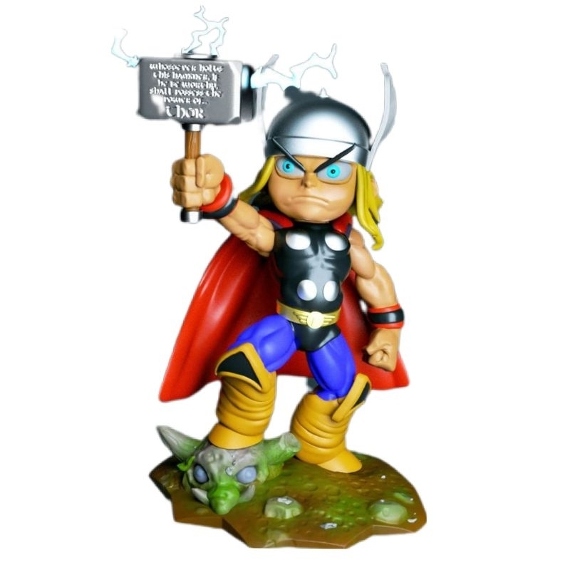 Thor Marvel Chibi Nendoroid 10cm Figure Actiom | Shopee Brasil