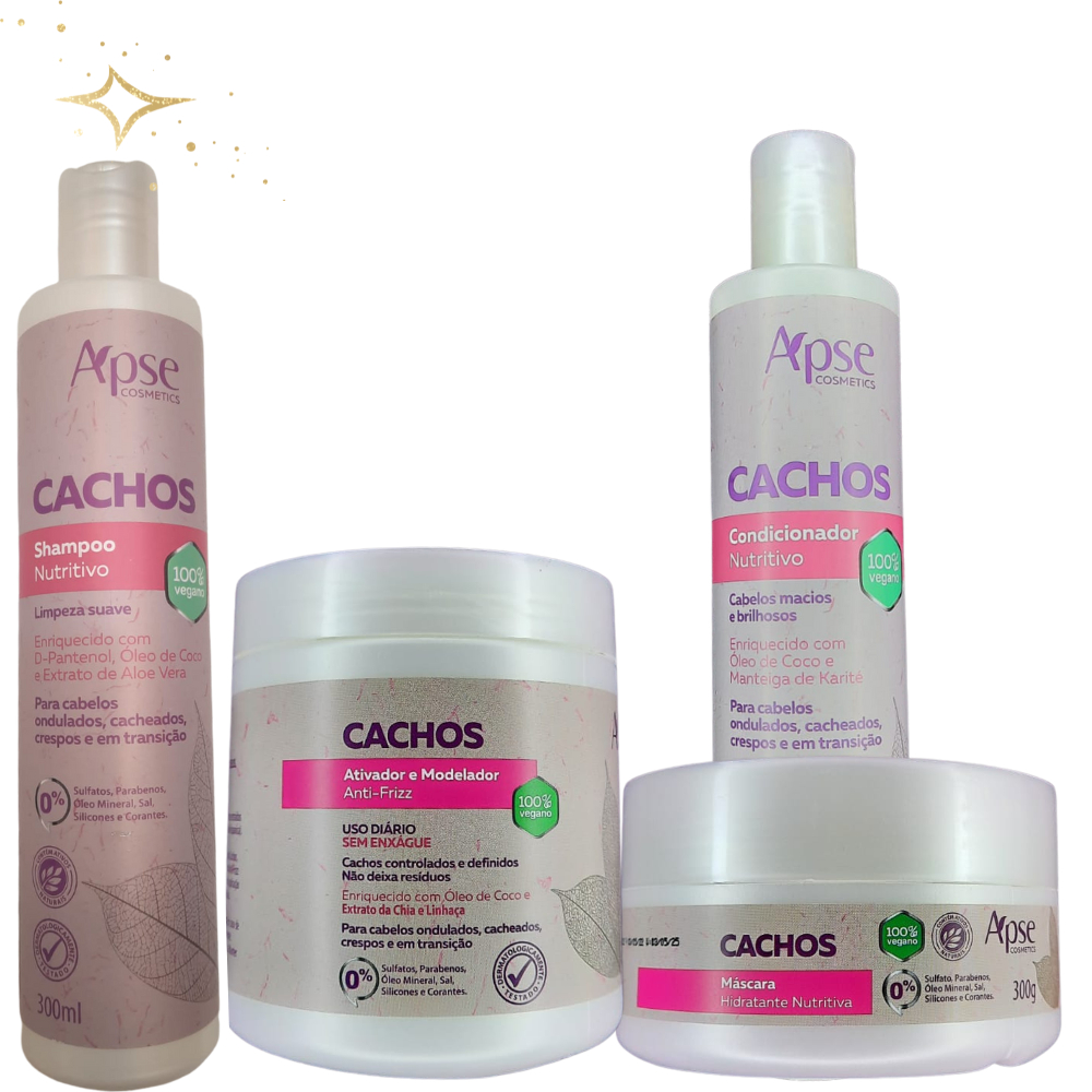 apse gelatina ativadora apse cachos kit cachos apse ativador de cachos creme finalizador cachos ...