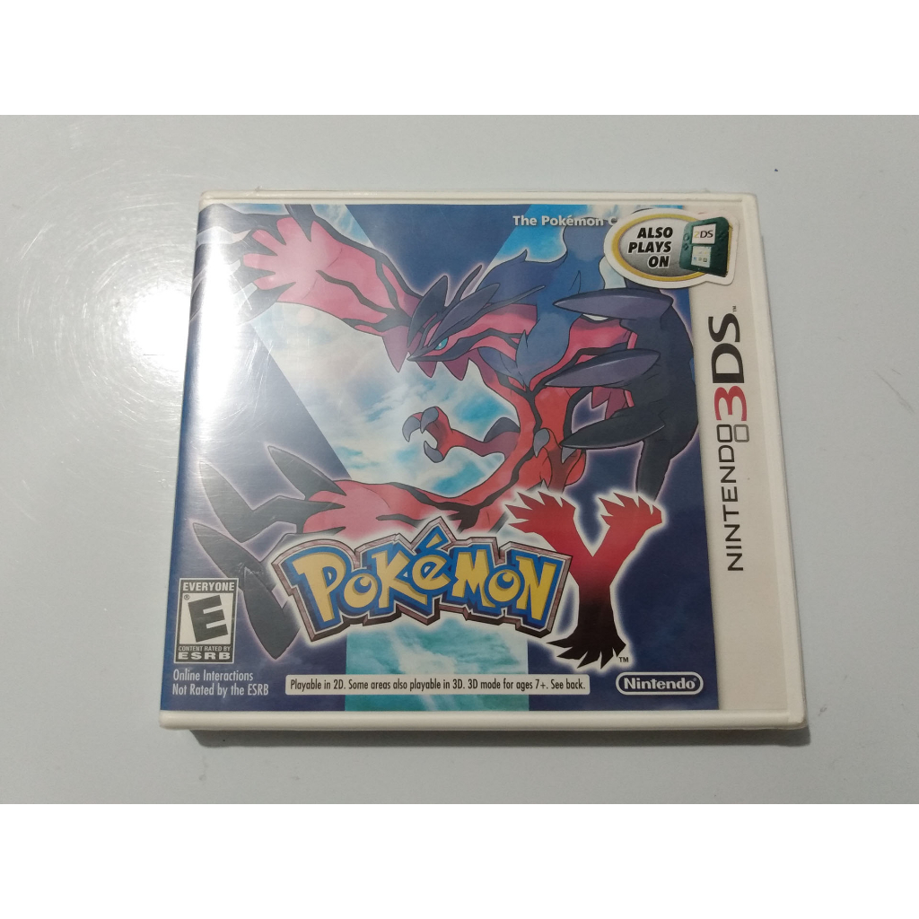 Pokemon Y Original Lacrado Nintendo 3ds Shopee Brasil