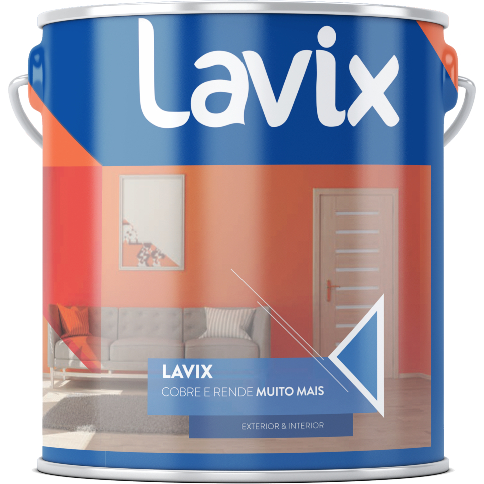Tinta Acrílica Lavix Cobre & Rende Muito Standard 3,6L | Shopee Brasil