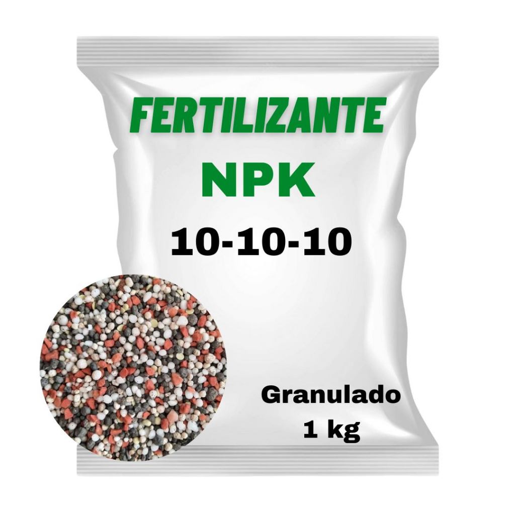 Fertilizante Npk 10-10-10, 1kg - Maximizando O Crescimento | Shopee Brasil