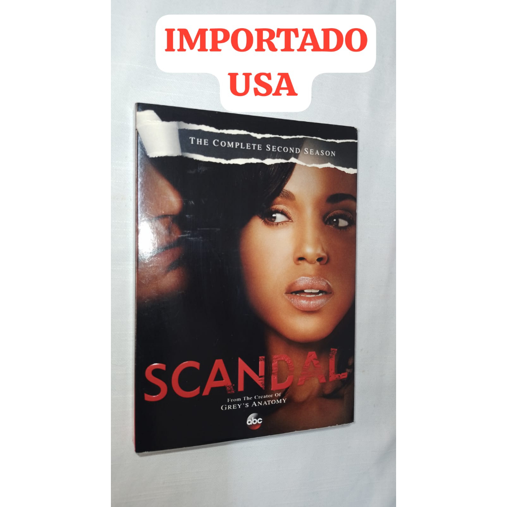 Dvd Box Scandal - The Complete Second Season ( 15076 ) | Shopee Brasil