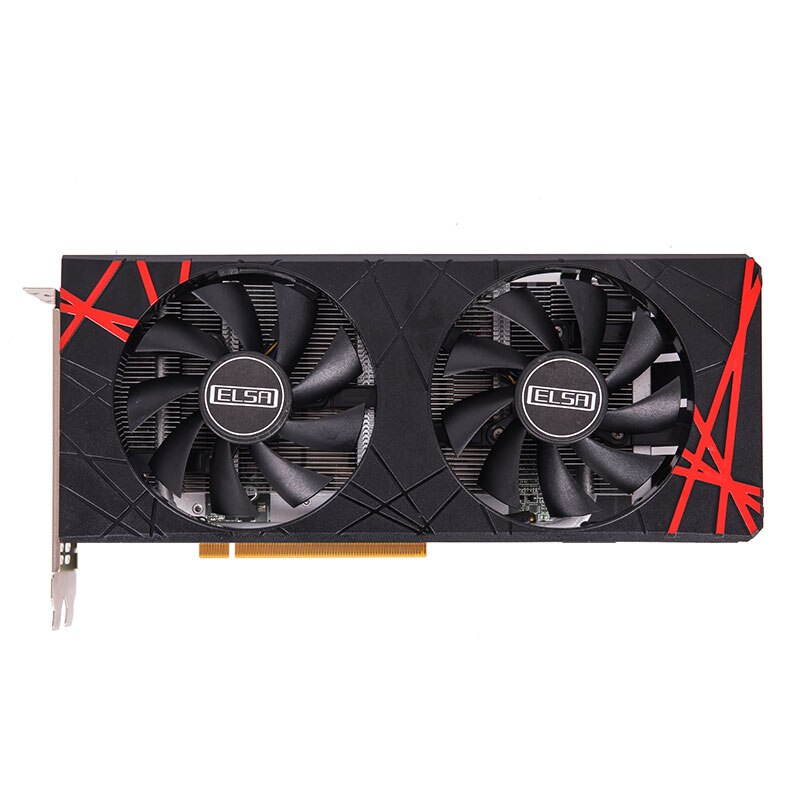 Placa de Video RX 580 8GB GDDR5 placa gráfica ELSA Gaming Radeon 256 bits | Shopee Brasil