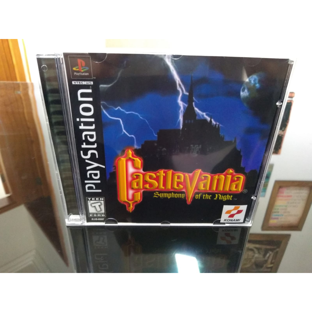 Castlevania Synphony of the Night (Patch) ~ PS1 midia preta | Shopee Brasil