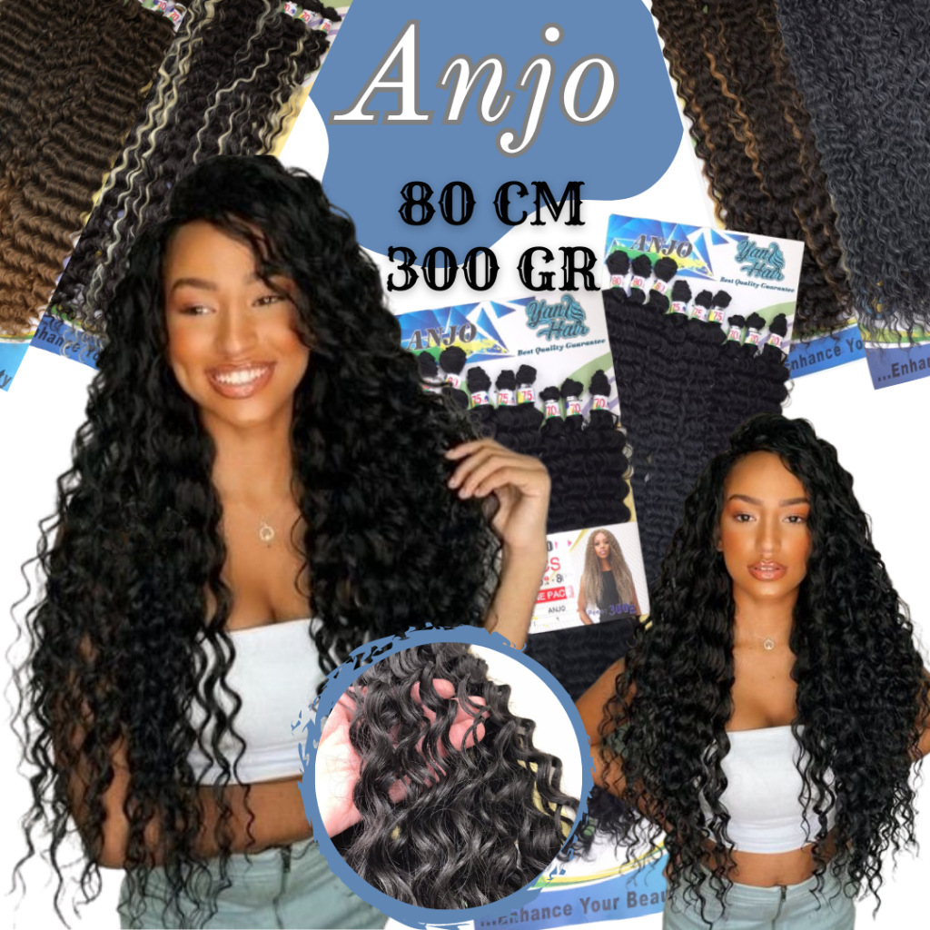 Cabelo Orgânico Cacheado Modelo Anjo Weng 70cm 270gr 8 Telas | Shopee ...