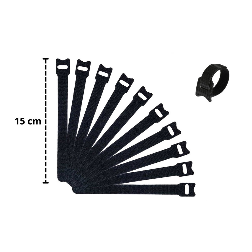 Abraçadeiras presilha Organizador Fios Enrolar Cabos Chicote Prender ...