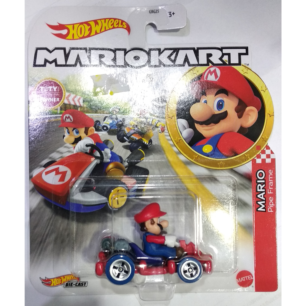 Hot Wheels Mario Kart 1:64 Original - Mattel Gbg25 | Shopee Brasil