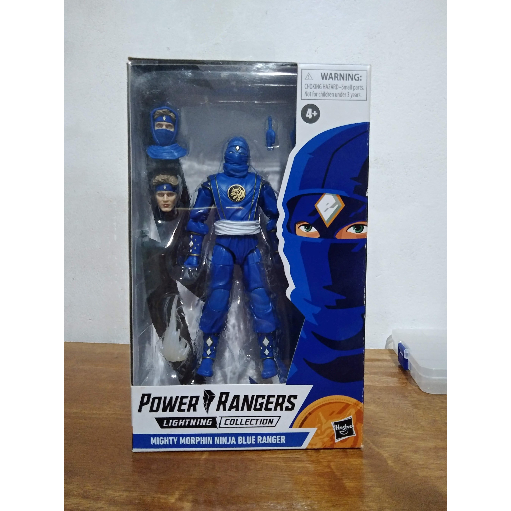 Blue Ninja Ranger Power Rangers Lightning Collection | Shopee Brasil