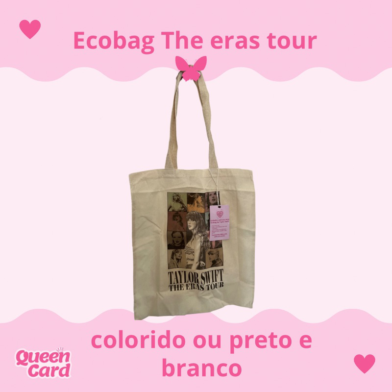 ecobag bolsa taylor swift the eras tour | Shopee Brasil