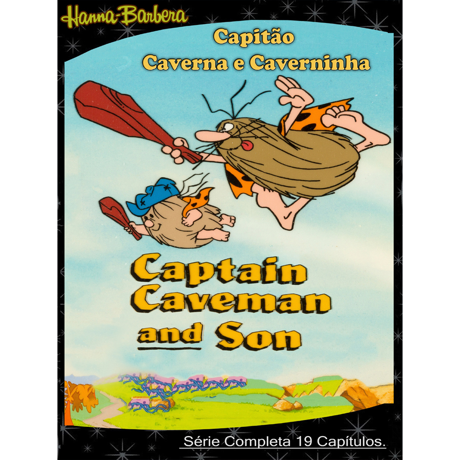 Capitão Caverna e Caverninha de 1986 Hanna-Barbera Completo | Shopee Brasil