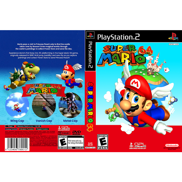 Super Mario 64 Em PT-BR Jogo para Playstation 2 Ps2 | Shopee Brasil