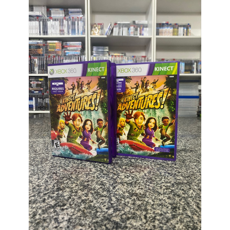Kinect Adventures - Jogo de Xbox 360 Jogo de Kinect Disco Midia Fisica ...
