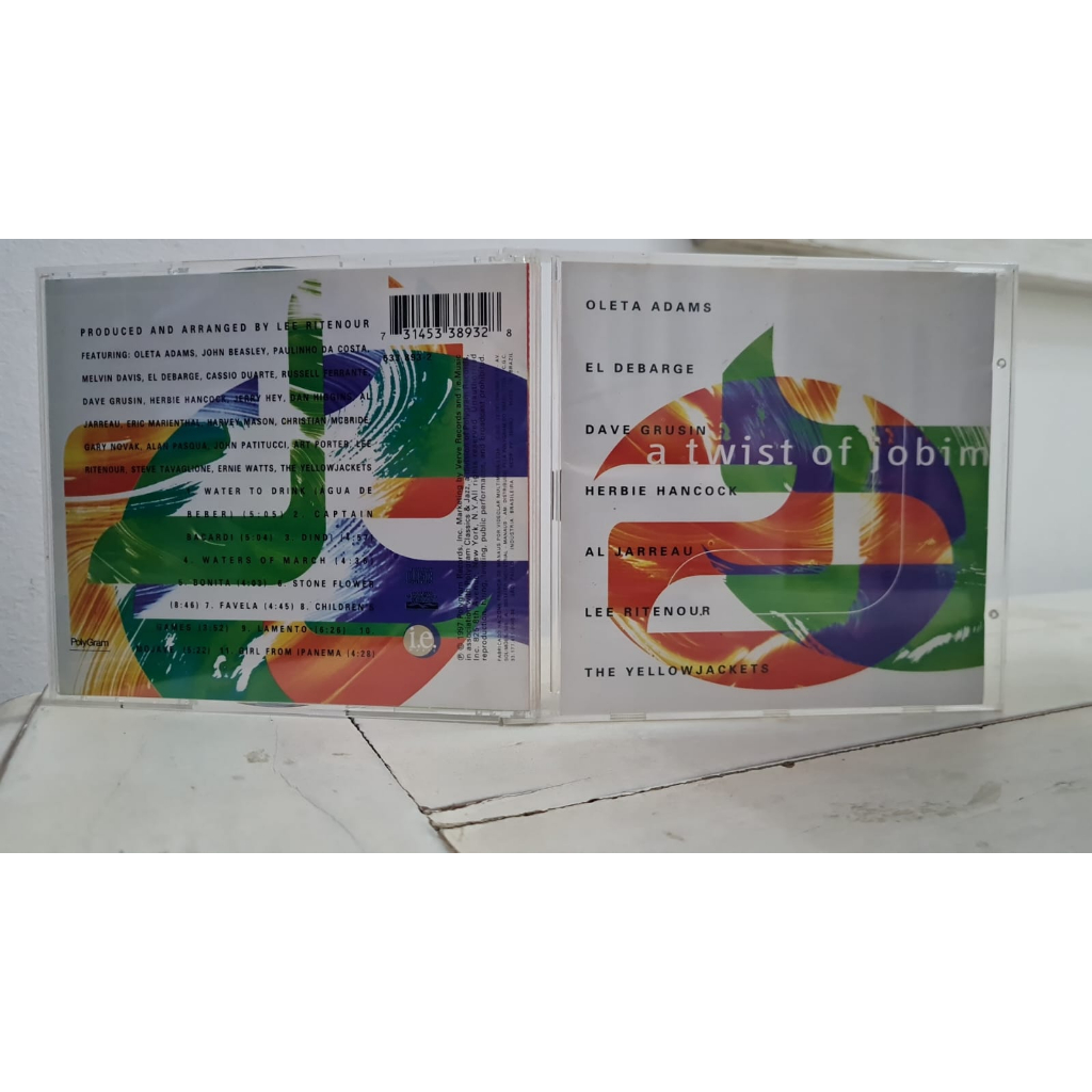 Cd A Twist Of Jobim - Tom Jobim Tribute - Varios Artistas - 1997 ...