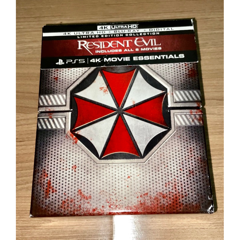 Resident Evil Blu-ray Ultra HD 4K + Blu ray - Coleção Completa, 12 ...