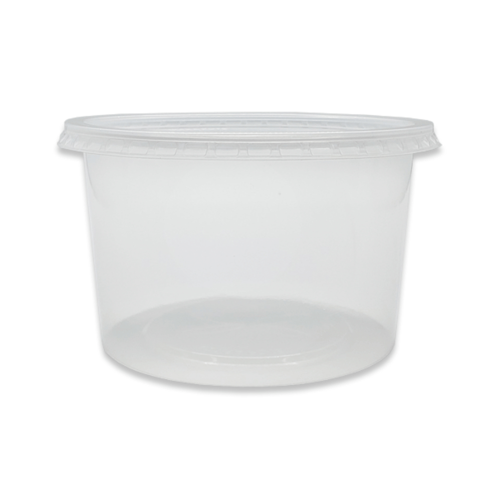 Pote de 200ml com tampa Transparente PP Ultratherm com 25 unidades | Shopee Brasil