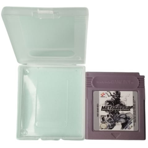 Fita Metal Gear Solid Cartucho Nova salvando + Capinha Jogo para Game ...