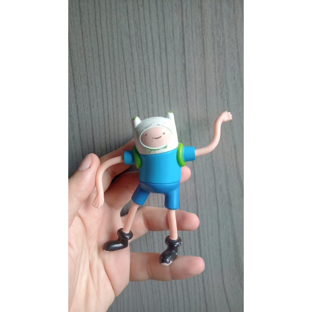 Boneco finn hora de aventura mcdonalds | Shopee Brasil