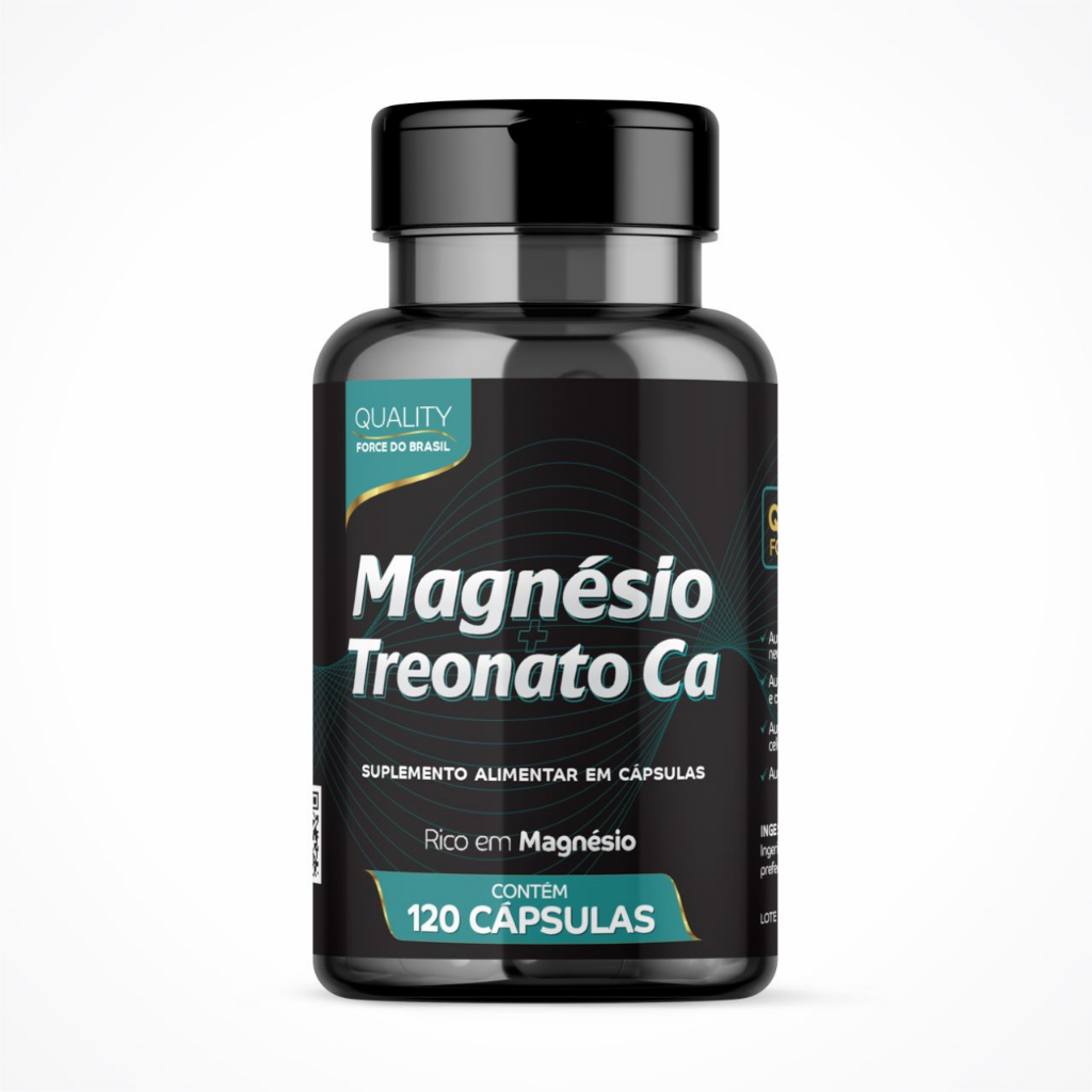 Magnesio Treonato Suplemento Premium 120 Cápsulas | Shopee Brasil