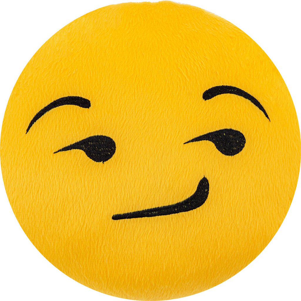Almofada Pelúcia Bordada Emoji Emoticon 28X28 Modelo 0005 | Shopee Brasil