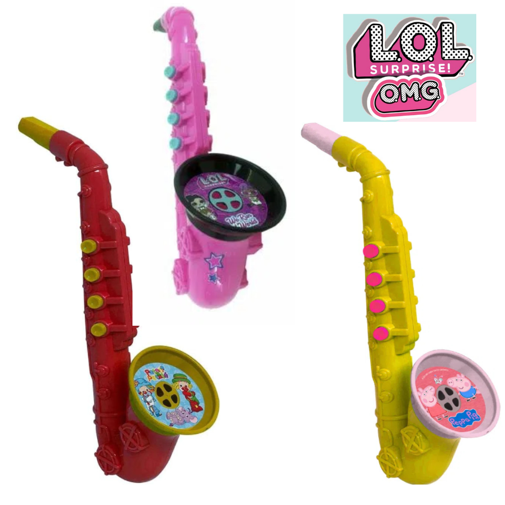 Instrumento Musical Saxofone Lol Surprise | Shopee Brasil