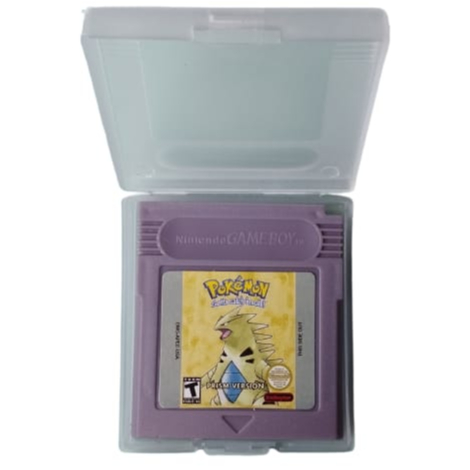 Fita Pokémon Prism Cartucho + Capinha Jogo para Game Boy Color Gbc Gba ...