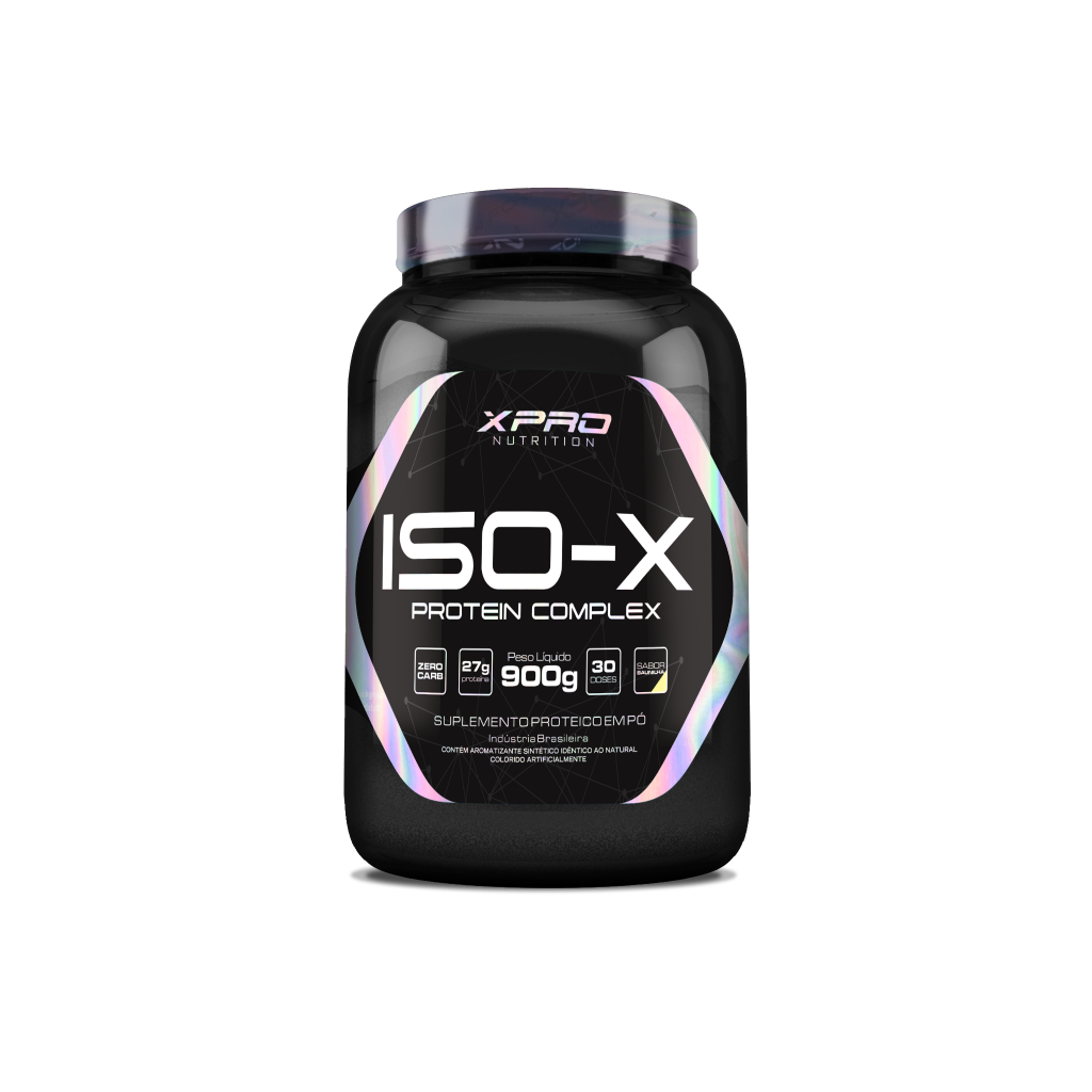 Iso-x Whey Blend Protein Complex X-pro - Pote 900g | Shopee Brasil