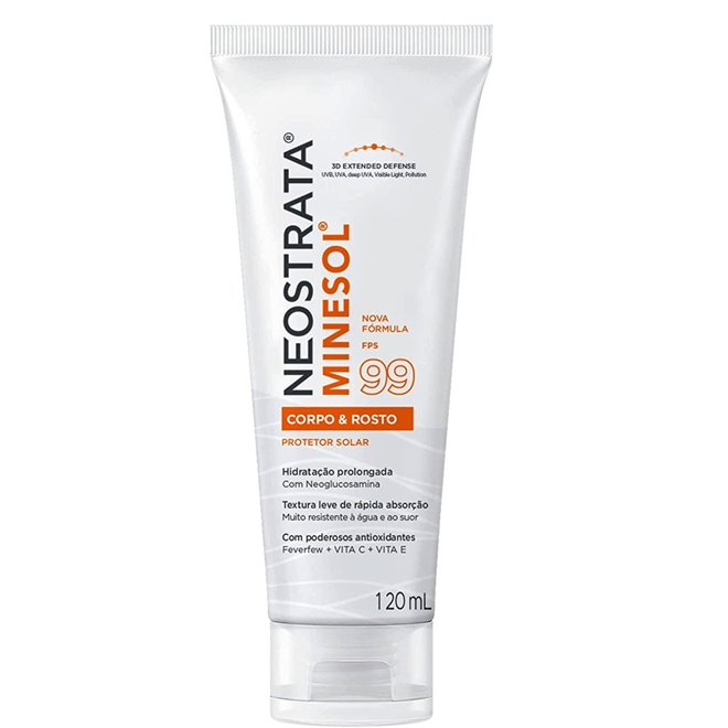 Neostrata Minesol Corpo & Rosto FPS99 - 200ml | Shopee Brasil