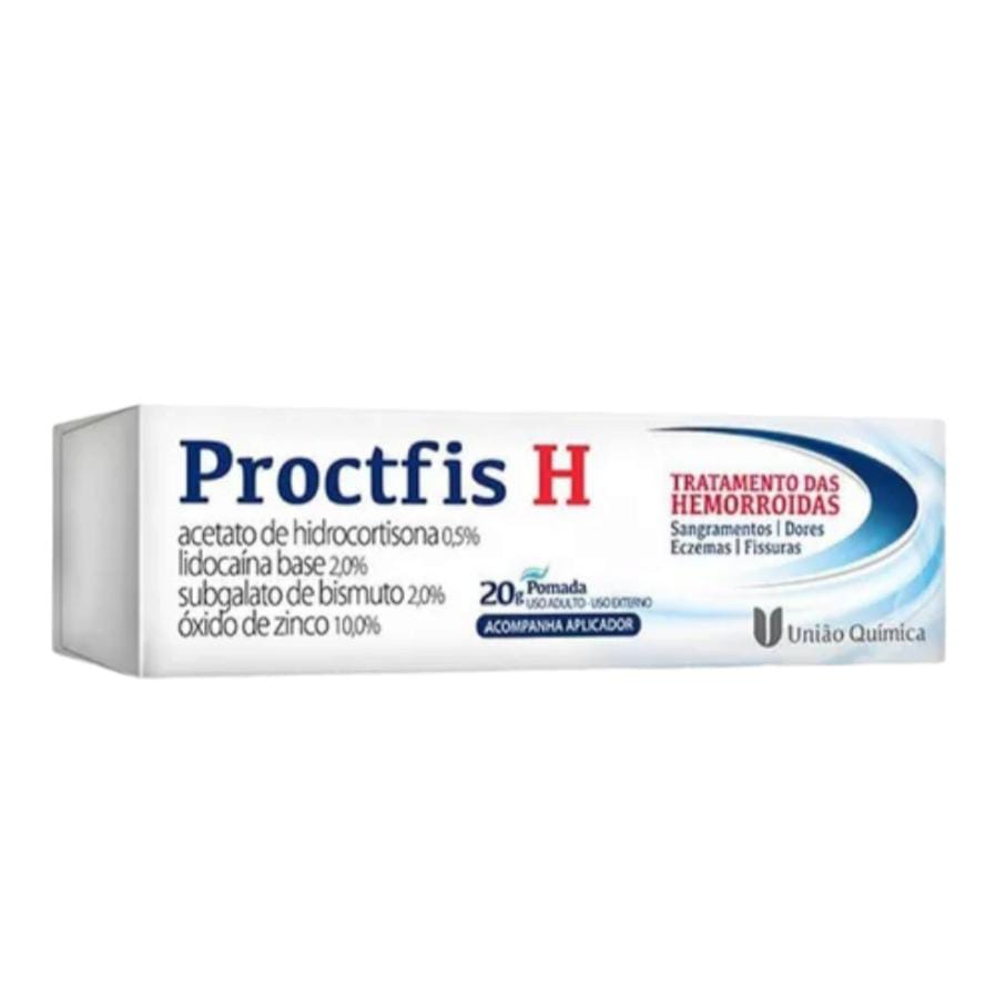 Proctfis H Pomada Com 10 Aplicadores 20g | Shopee Brasil