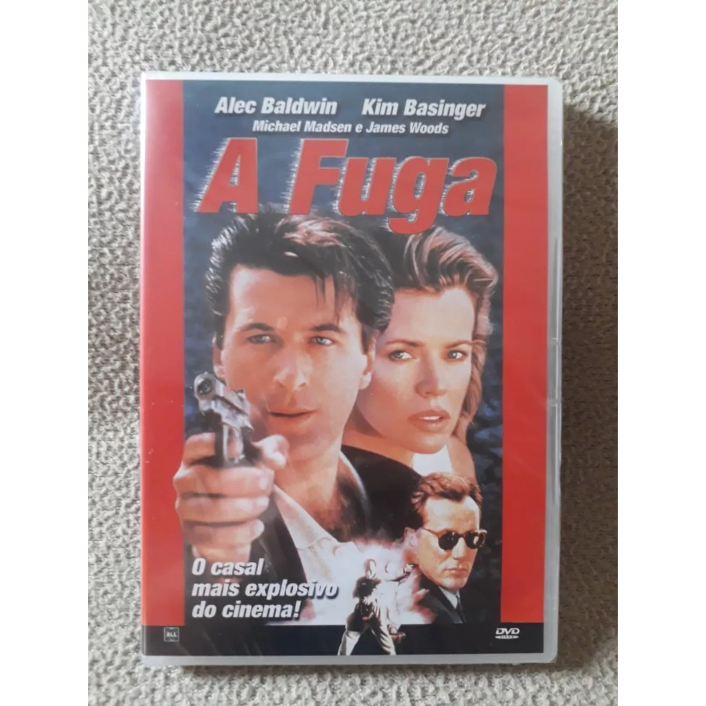 Dvd A Fuga (1994) - Alec Baldwin, Kim Basinger - Original e Lacrado ...