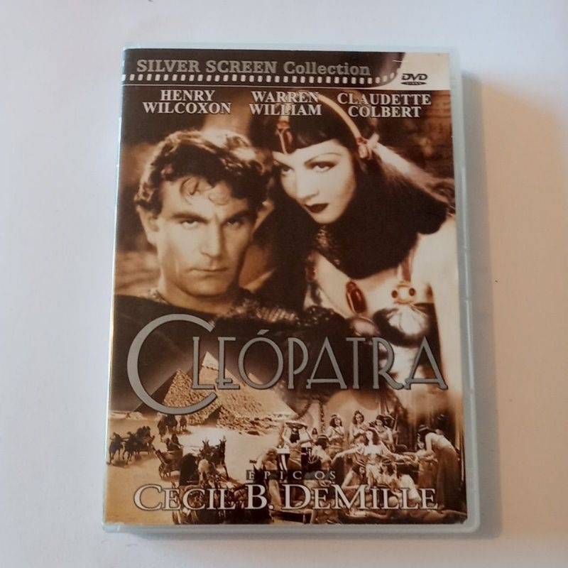 DVD CLEOPATRA / CLAUDETTE COLBERT | Shopee Brasil