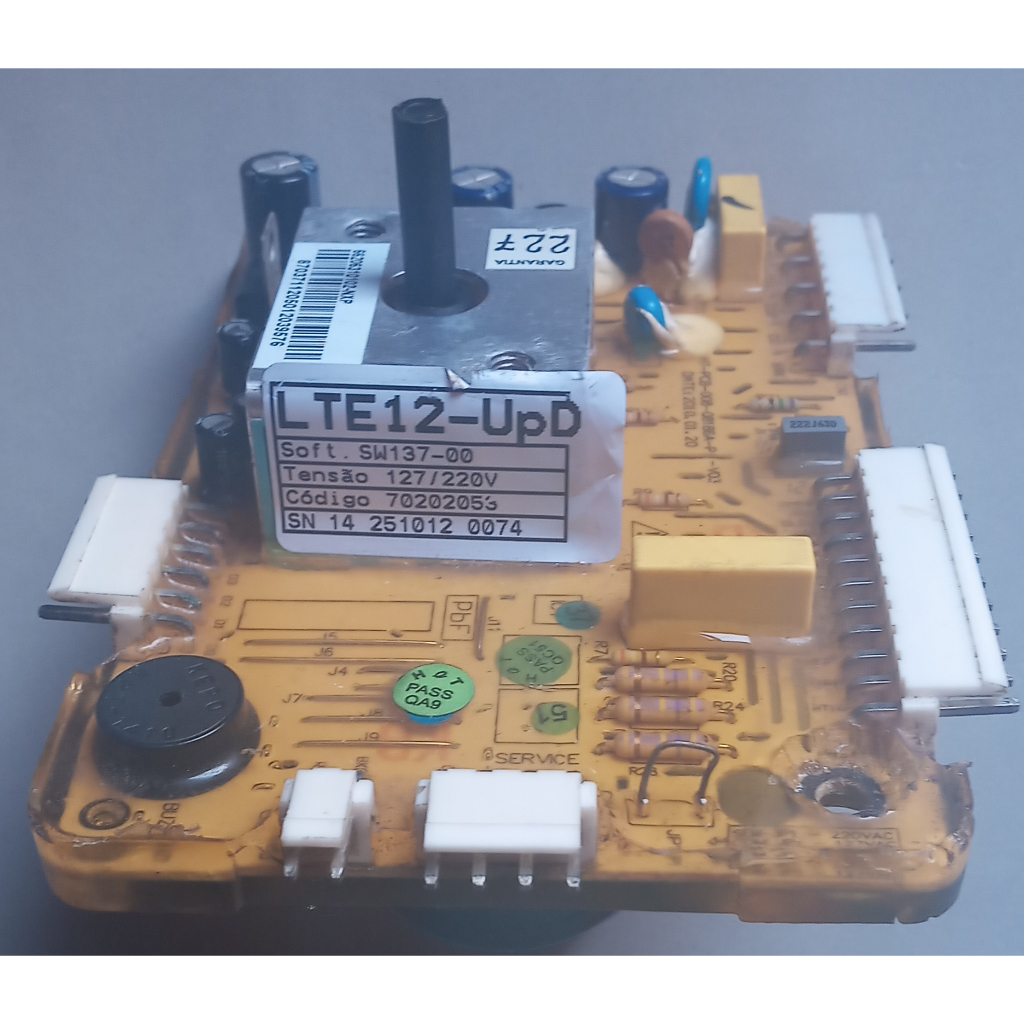 Placa LTE12 V2 - Lavadora Electrolux | Shopee Brasil