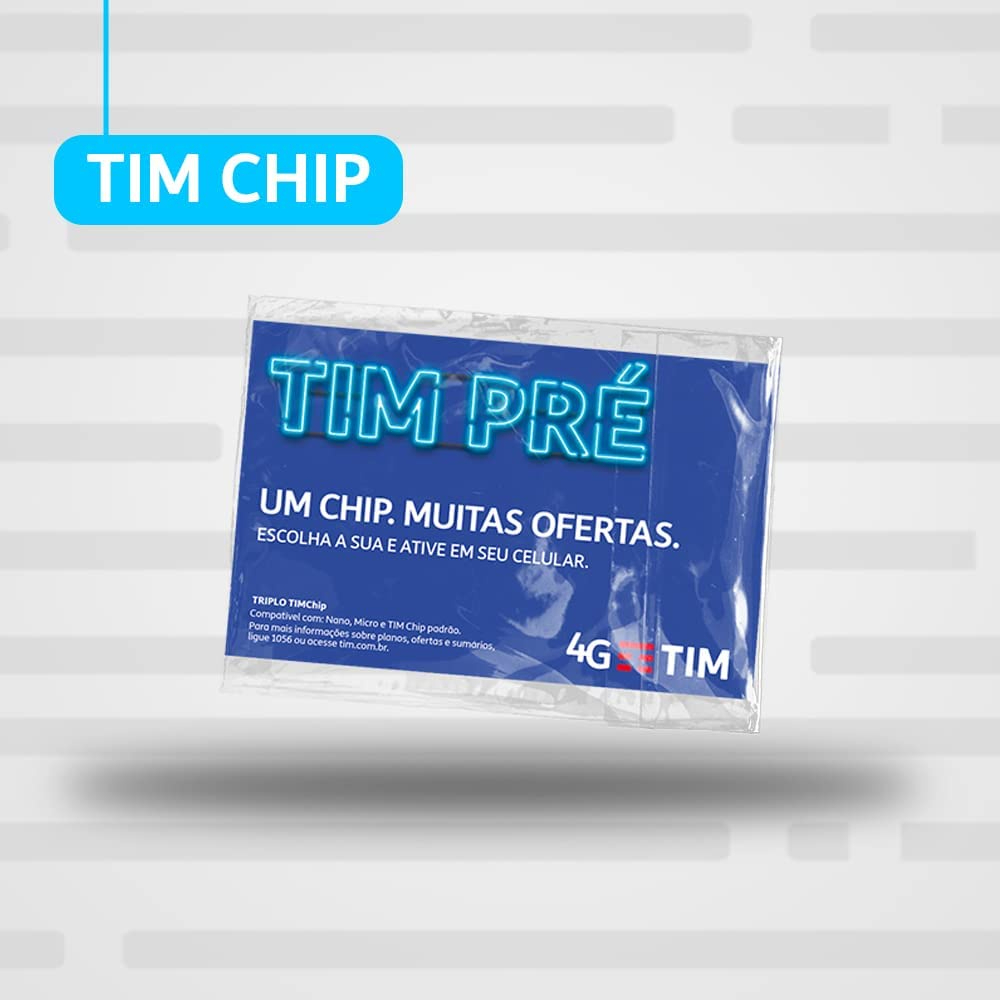 CHIP TIM TRIPLO CORTE 4G/5G DDD LIVRE | Shopee Brasil