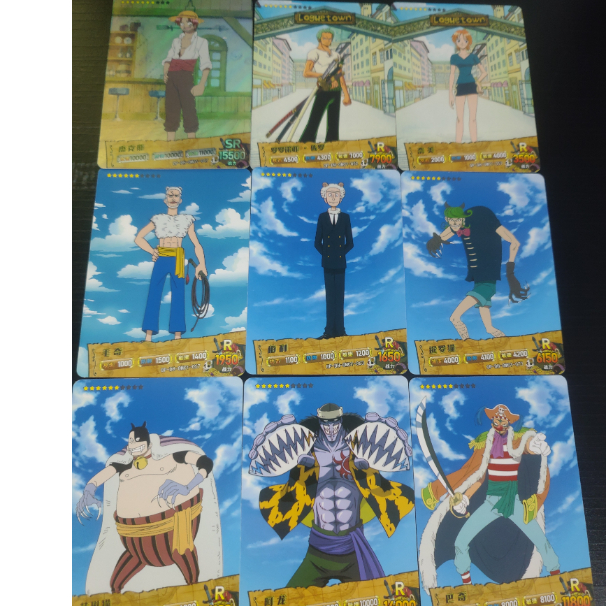 Cards ONE PIECE (R-SR-SSR) | Shopee Brasil