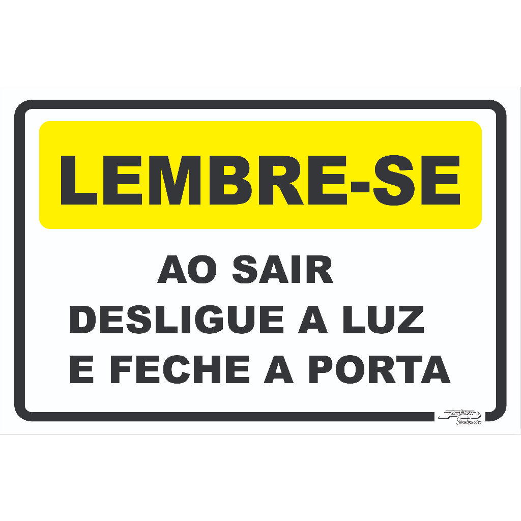 Placa De Sinalização Ao Sair Desligue A Luz E Feche A Porta | Shopee Brasil Placa De Sinalização Ao Sair Desligue A Luz E Feche A Porta | Shopee Brasil
