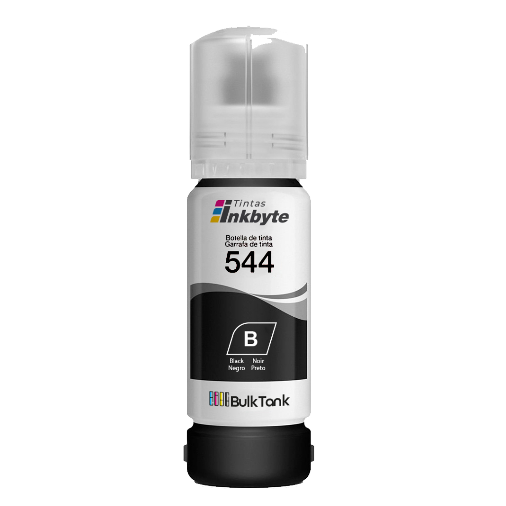 Refil Tinta Preto Inkbyte para Epson L3110 L3150 L3210 L3250 L5190 ...