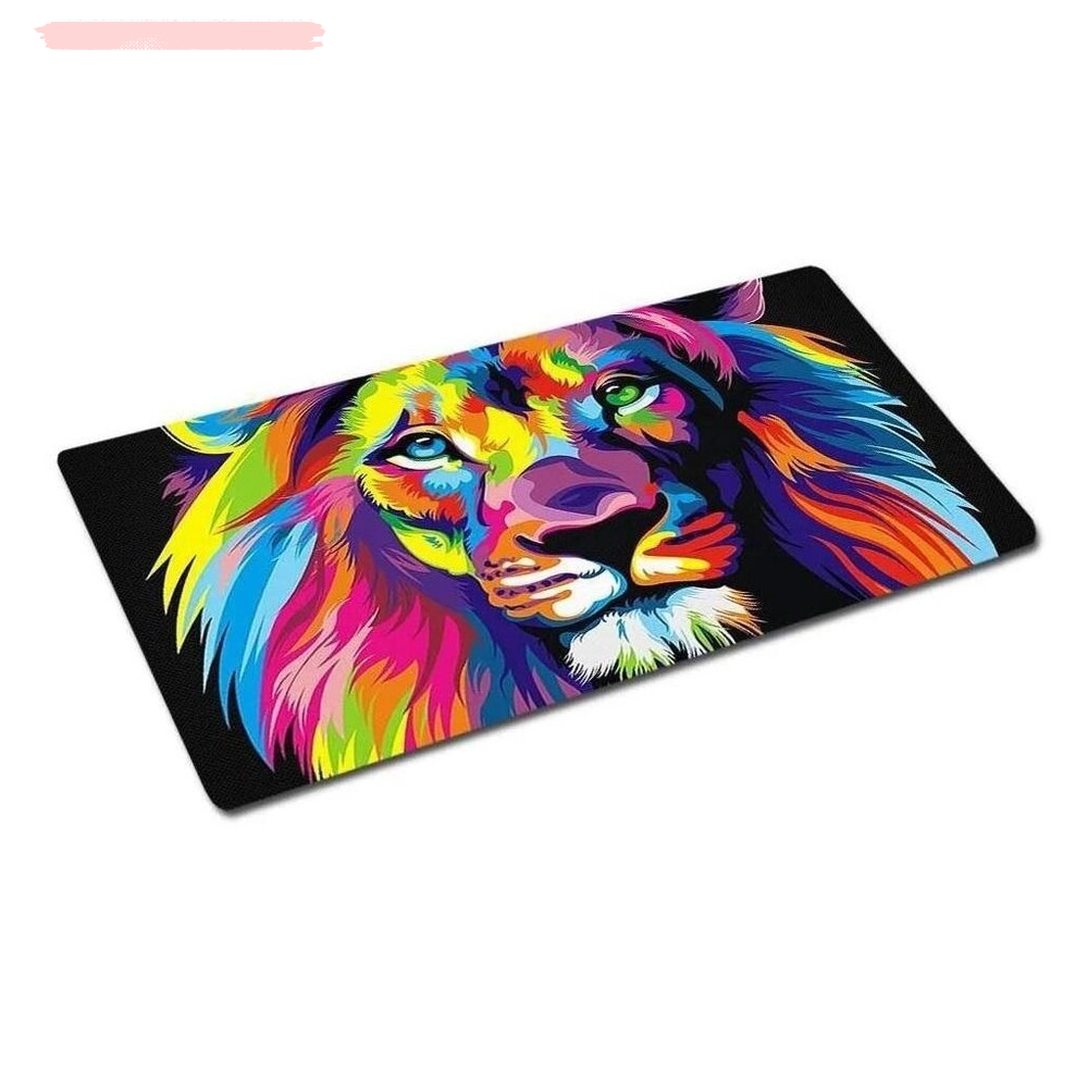 Mouse Pad Speed Gamer Extra Grande 700x350x3mm Leão | Shopee Brasil