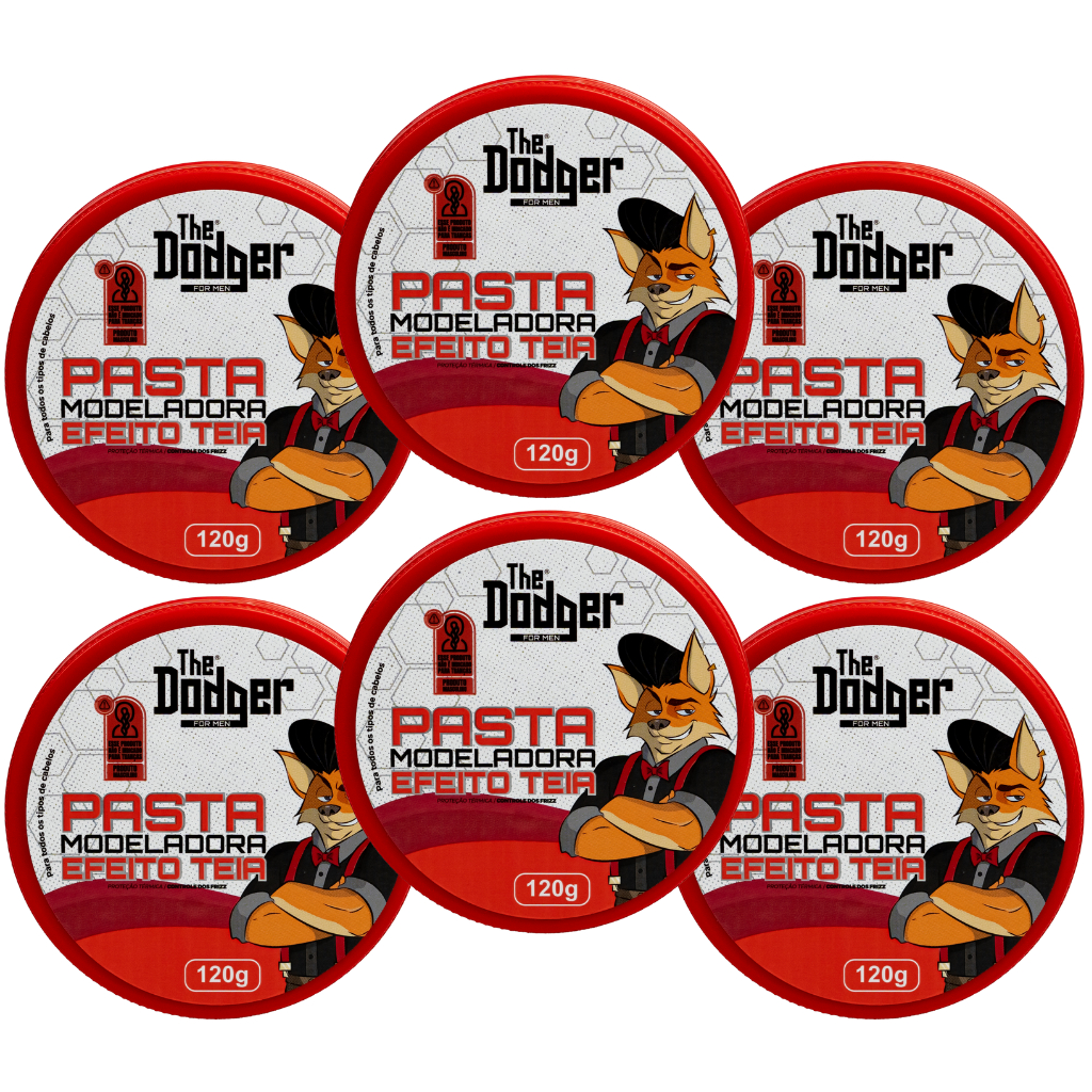 Pasta Modeladora Efeito Teia 120g The Dodger - Kit 6 Un | Shopee Brasil