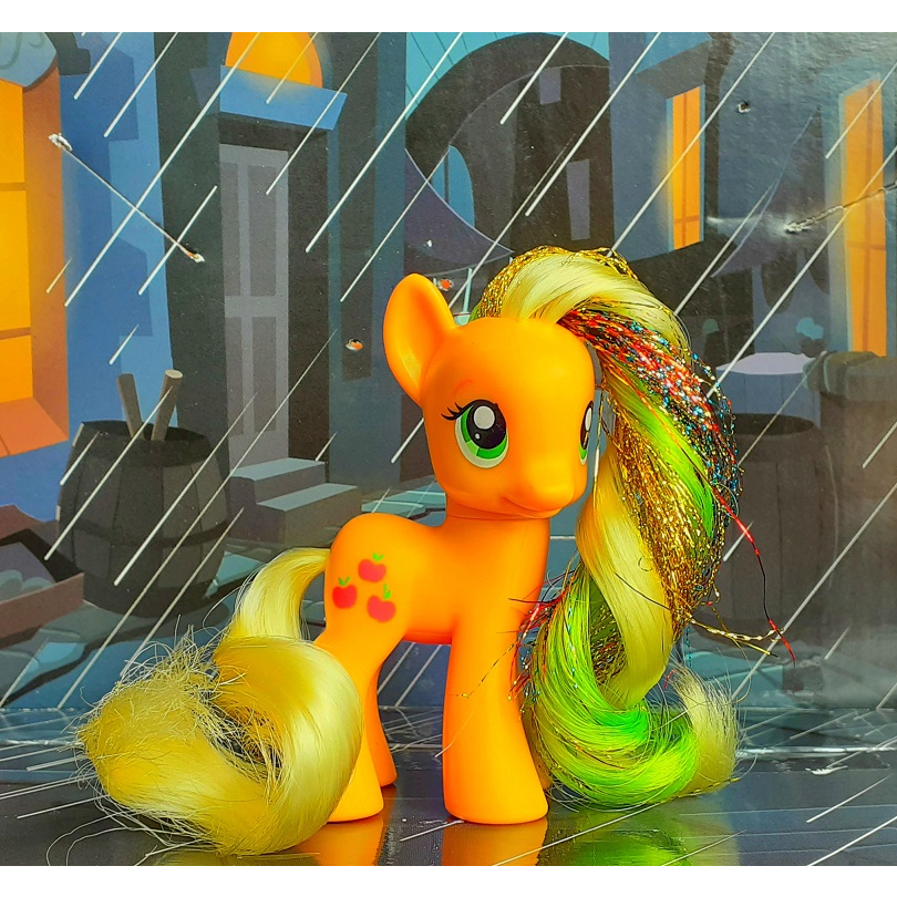 Boneca My little Pony - Applejack - Rainbow Power - Original Hasbro ...
