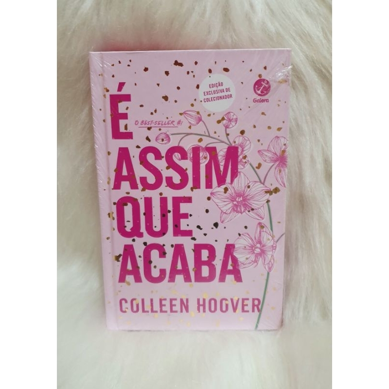 É Assim que Acaba - Colleen Hoover (Capa Dura) | Shopee Brasil