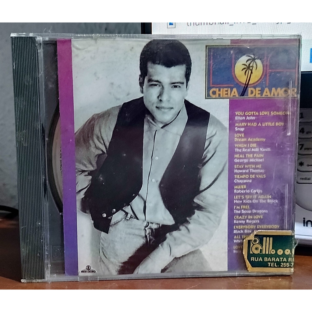 CD - LUA CHEIA DE AMOR - INTERNACIONAL - NOVO/LACRADO FÁBRICA - SOM ...